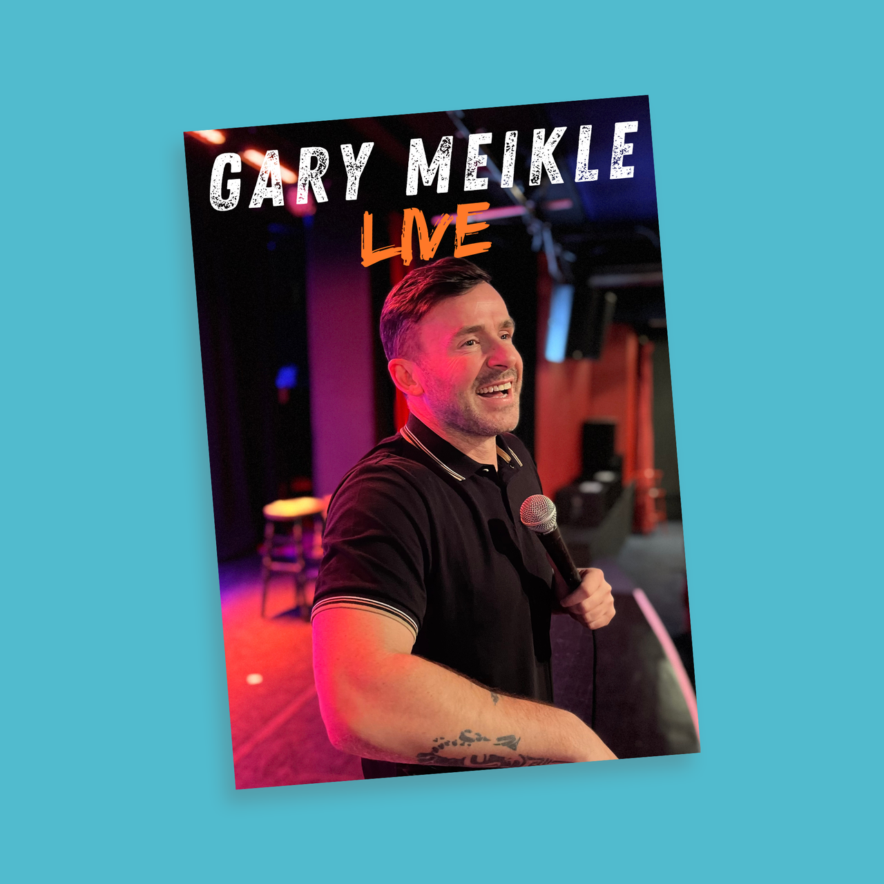 Gary Meikle Live Poster – Merchblade